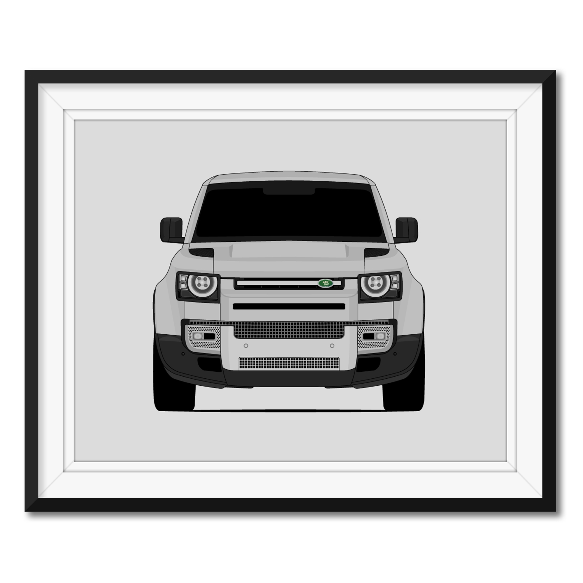 Land Rover Defender (2020-Present) Poster – Custom Car Posters