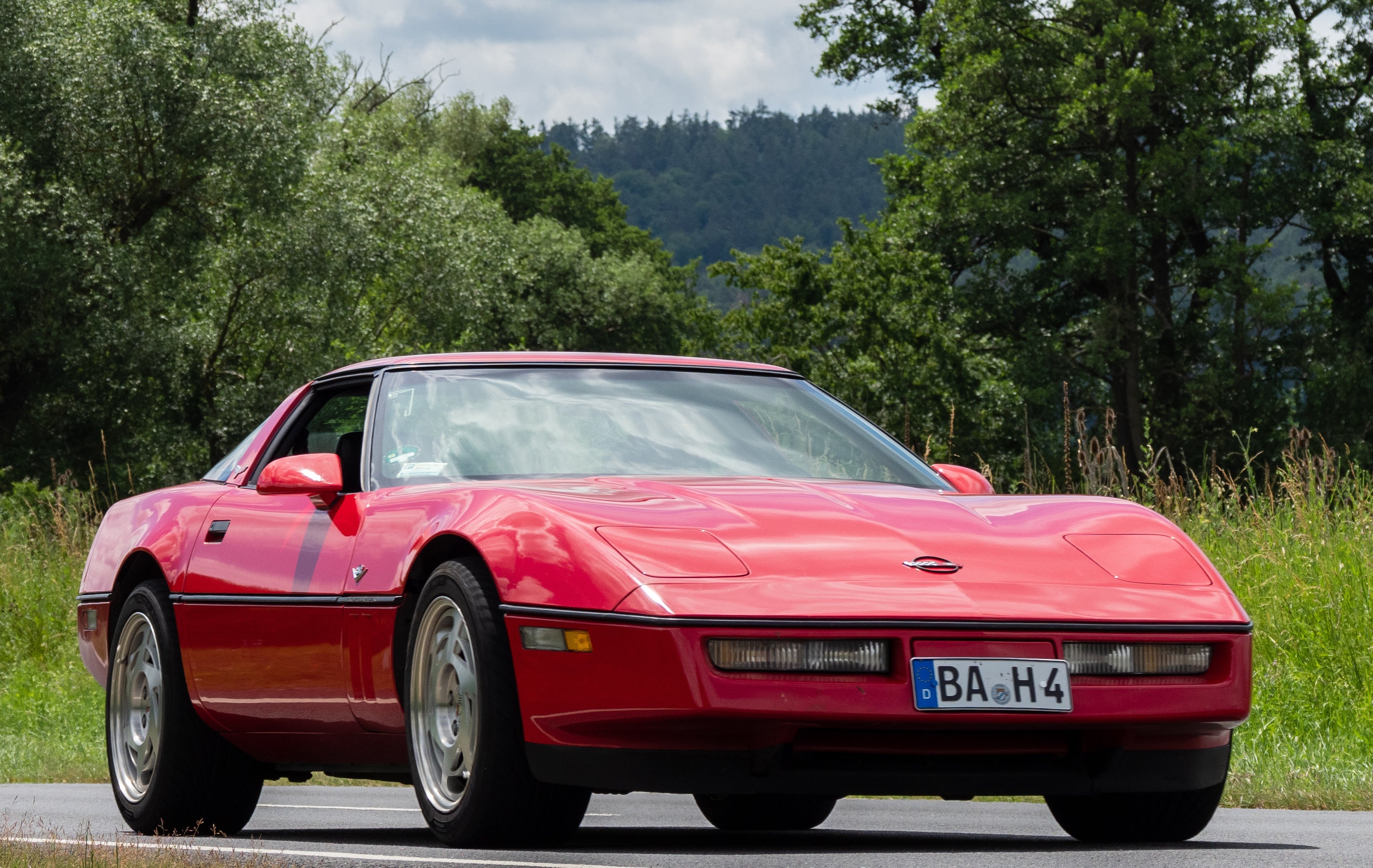 (1984-1996) C4 Chevy Corvette – Custom Car Posters