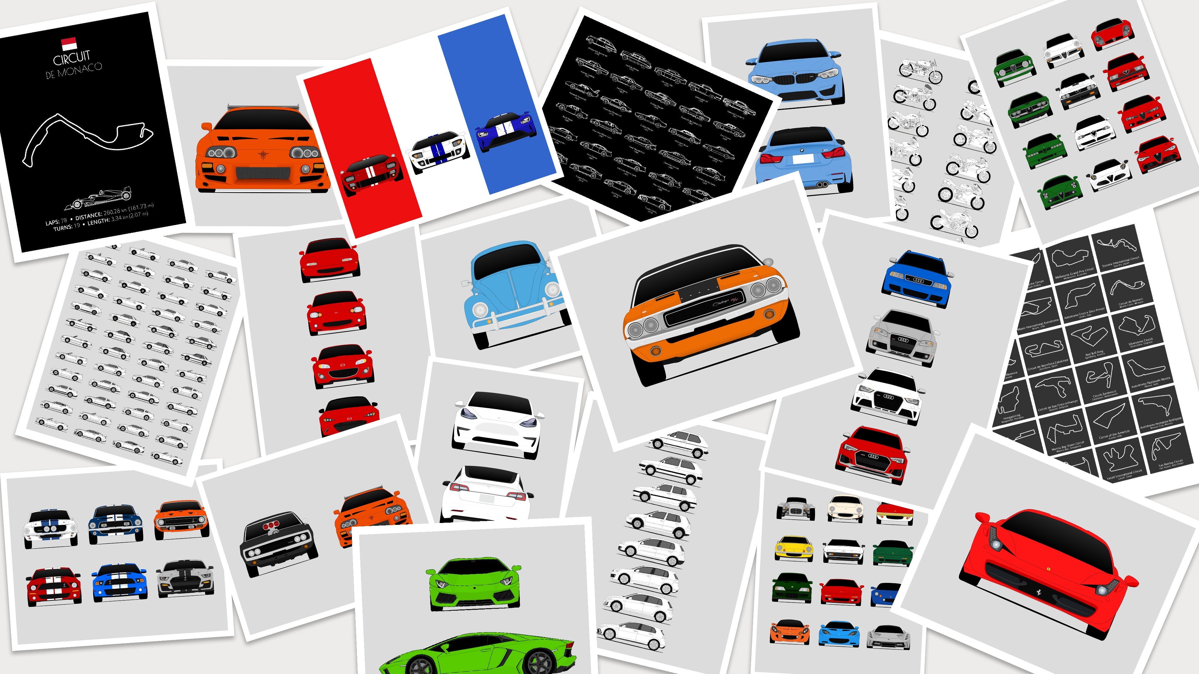 Custom Car Posters | Design & Artwork