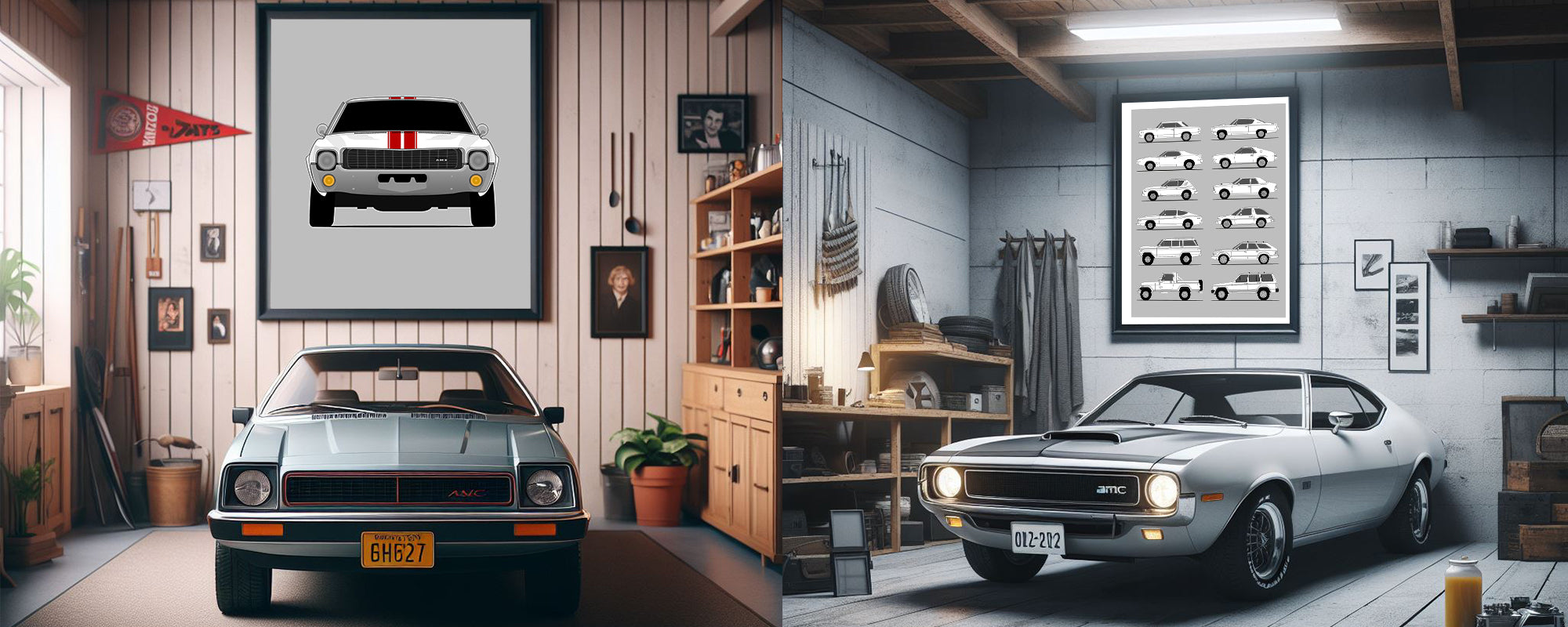 AMC – Custom Car Posters