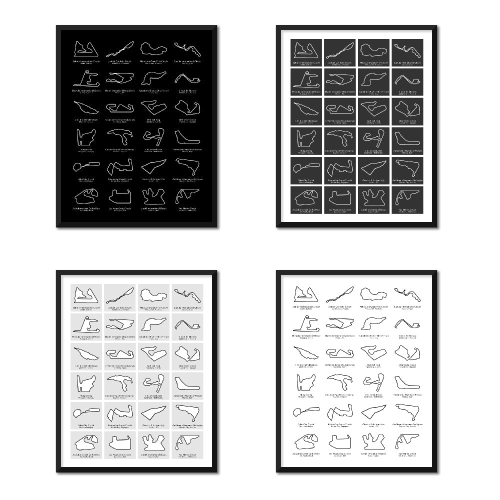 F1 Designs – Custom Car Posters