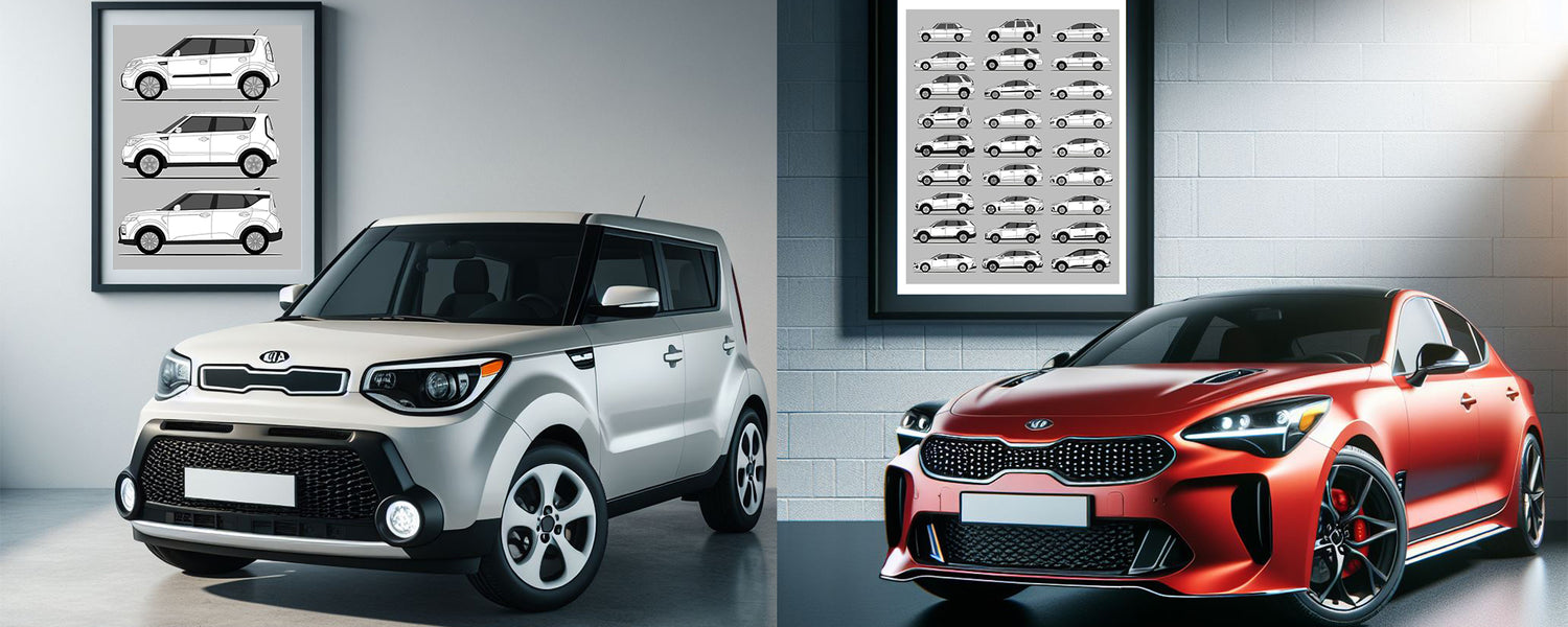 Kia – Custom Car Posters
