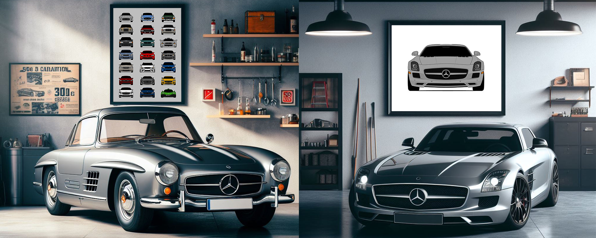 Mercedes-Benz – Custom Car Posters