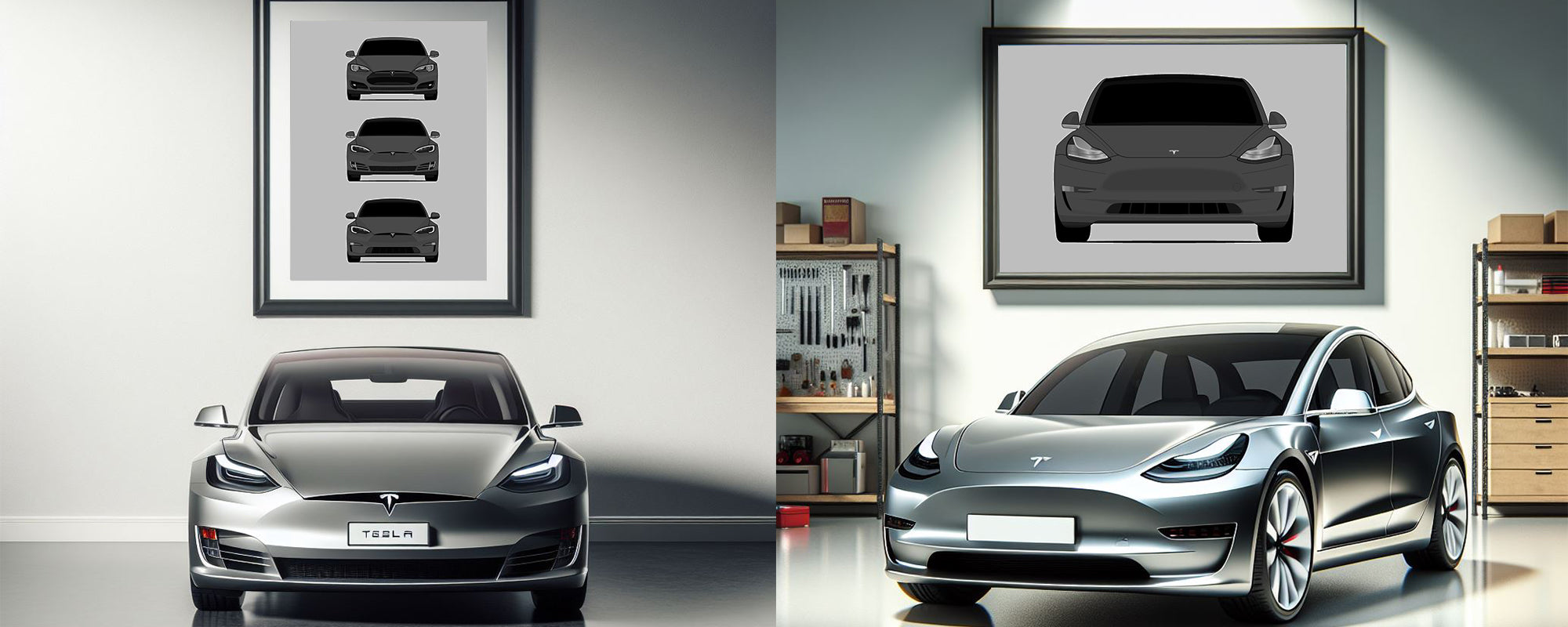Tesla – Custom Car Posters