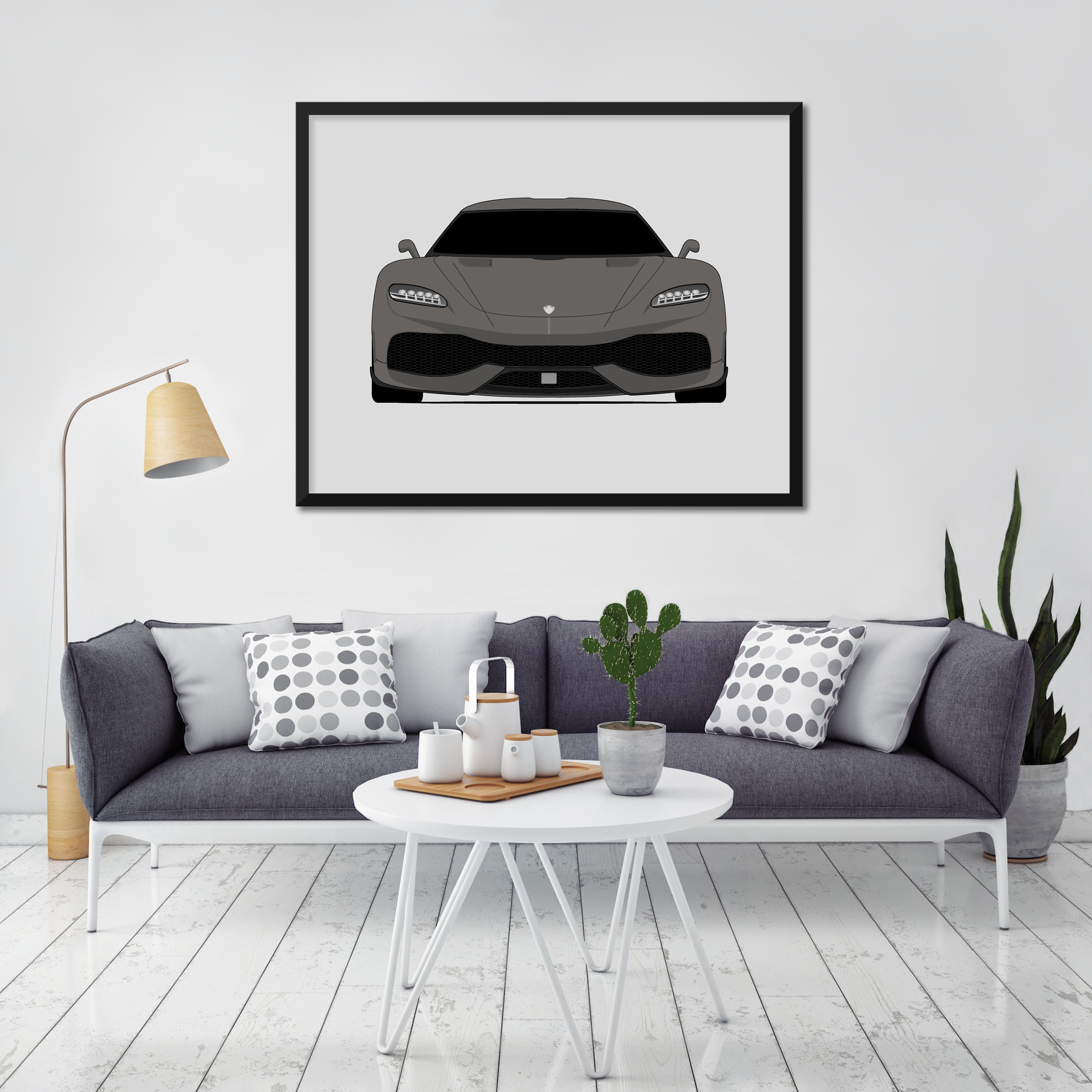 Koenigsegg Gemera 2025 Car Poster – Custom Car Posters